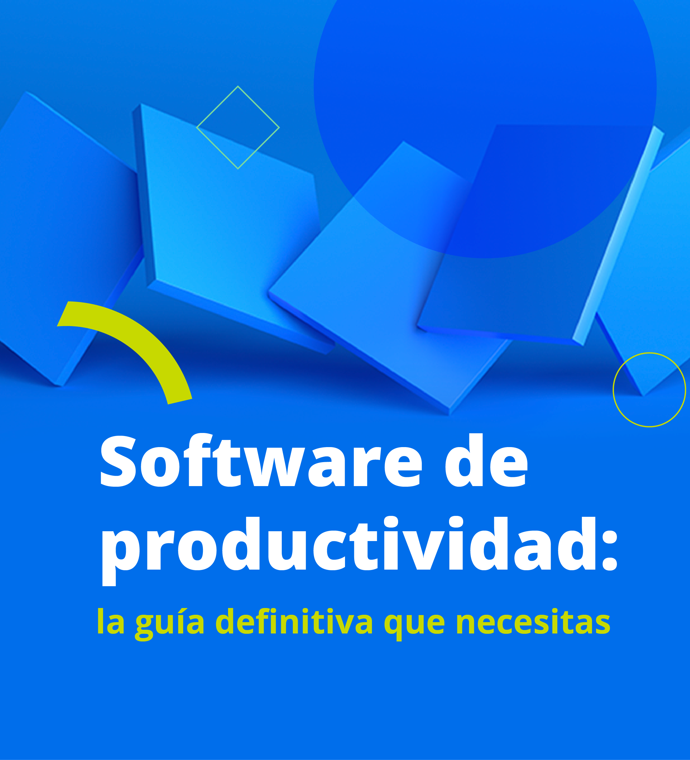 Guía software de productividad